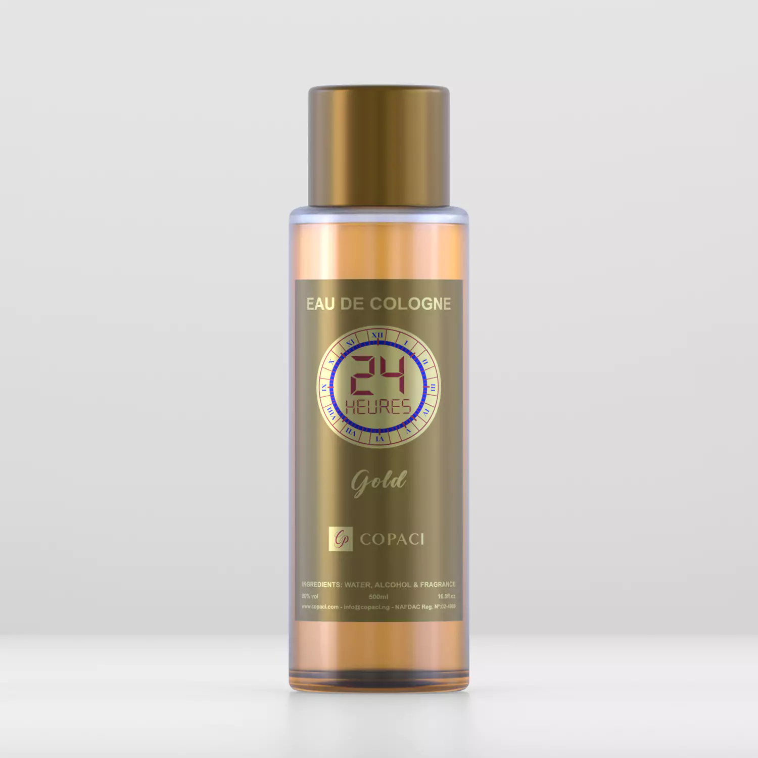 24 Heures gold cologne 500ml and 1 litre - Copaci